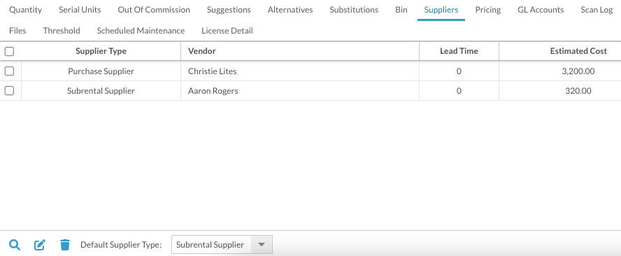 Subrental and Purchase Suppliers – Flex Rental Solutions