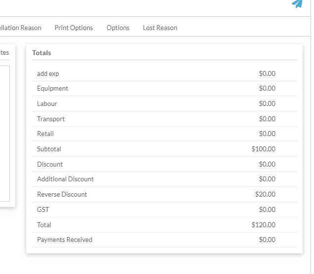 Adding an overall percentage rate to quotes that varies according to ...
